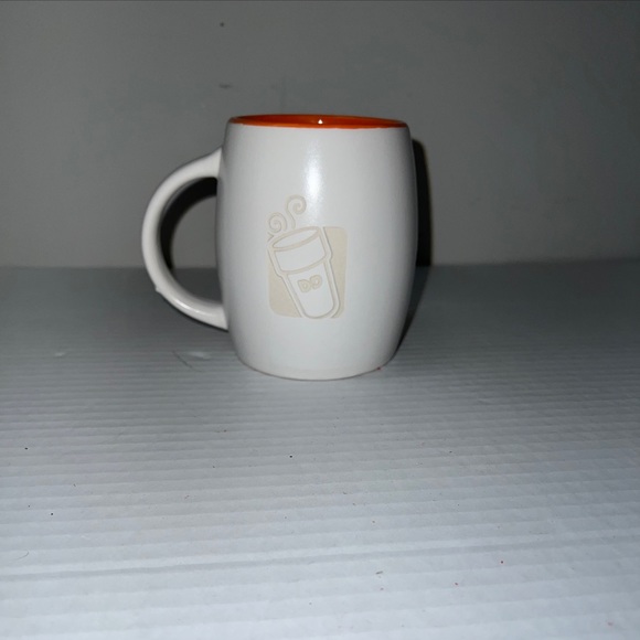 Dunkin Donuts | Kitchen | 22 Dunkin Donuts Coffee Mug 14 Oz Orange And ...
